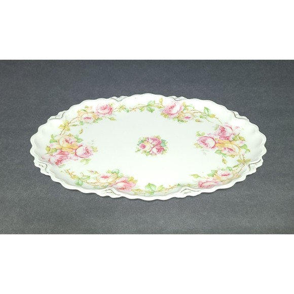 MZ Austria | Accents | Mz Austria Porcelain 2 Inch Oval Antique Plate ...